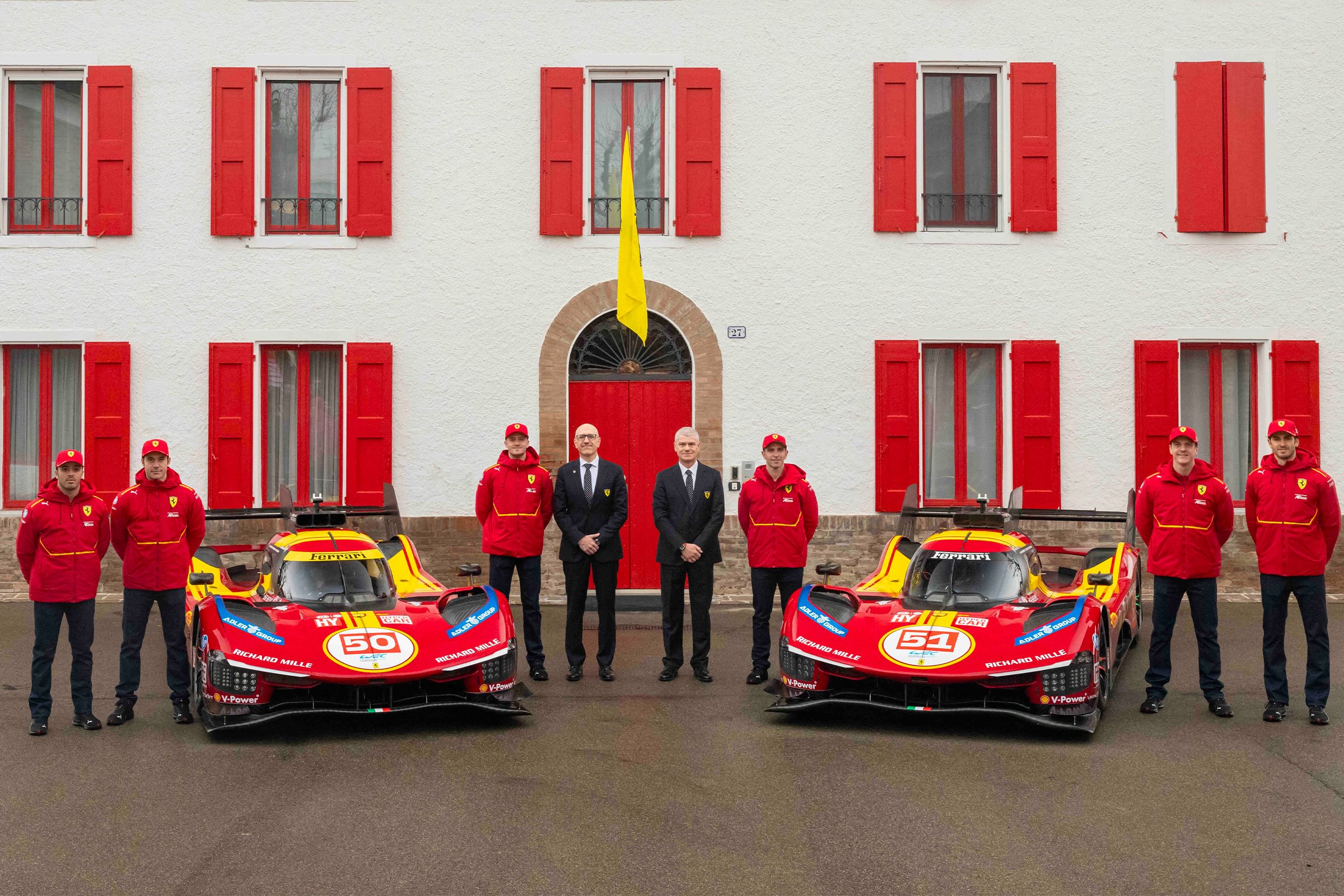 Ferrari AF Corse dévoile la nouvelle livrée de ses 499P : le rouge mat ...
